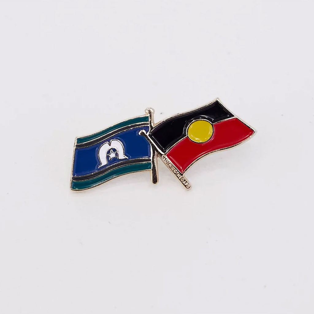 Pin First Nations Flags - Clothing The Gaps – National Museum Australia