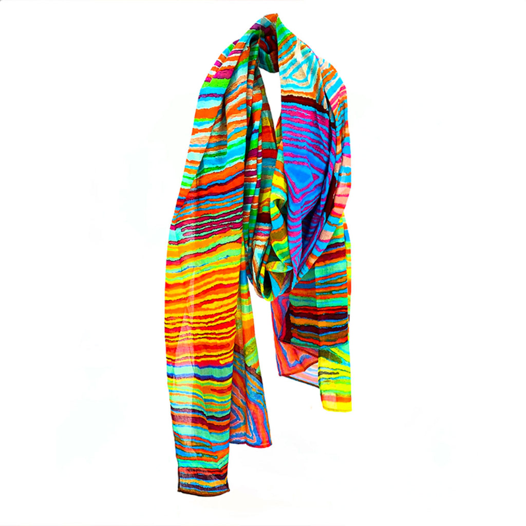 Scarf Organic Cotton Judy Watson JWA696 - Better World Arts – National ...