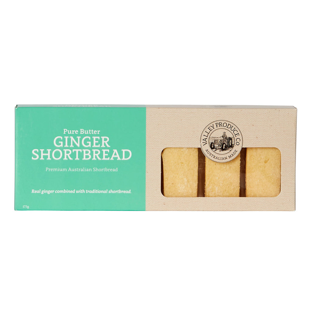 Shortbread Ginger 175g - Valley Produce Co – National Museum Australia