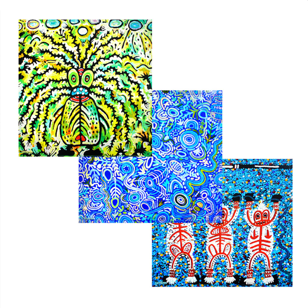 Handkerchiefs Set of 3 Cedric Varcoe - Better World Arts – National ...