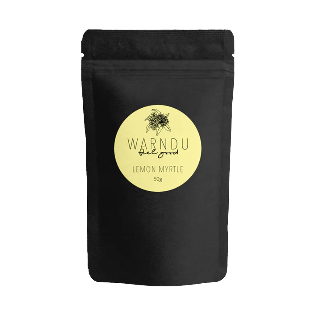 Ground Lemon Myrtle 50g - Warndu – National Museum Australia