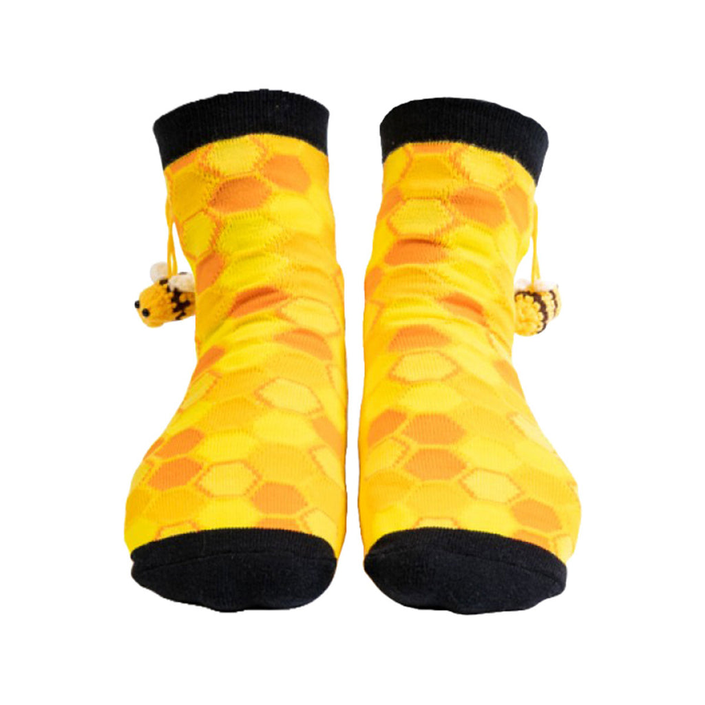 Socks Bee Happy One Size - Feet Speak – National Museum Australia
