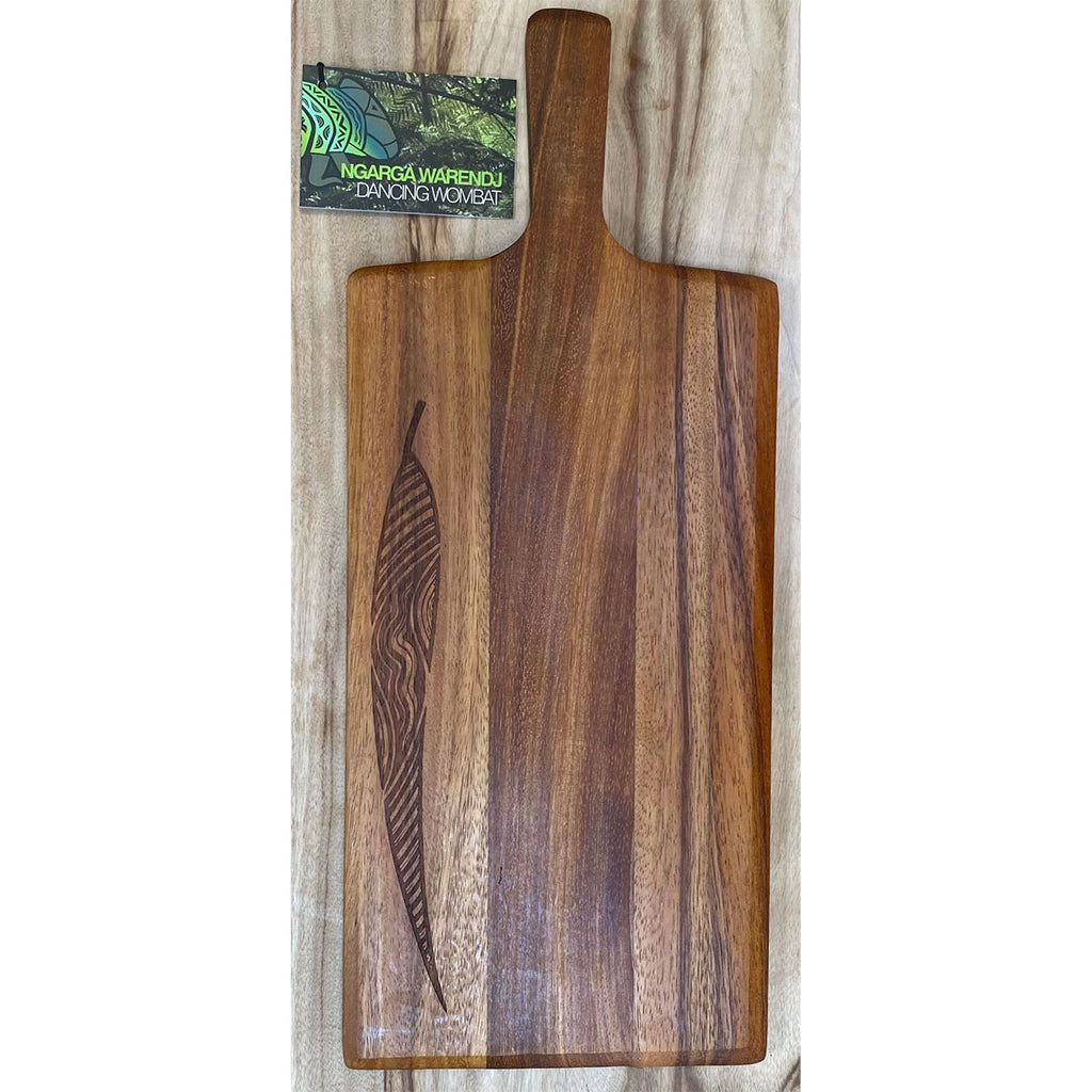 Paddle Rectangle Acacia Medium 38.5cm - Ngarga Warendj – National ...
