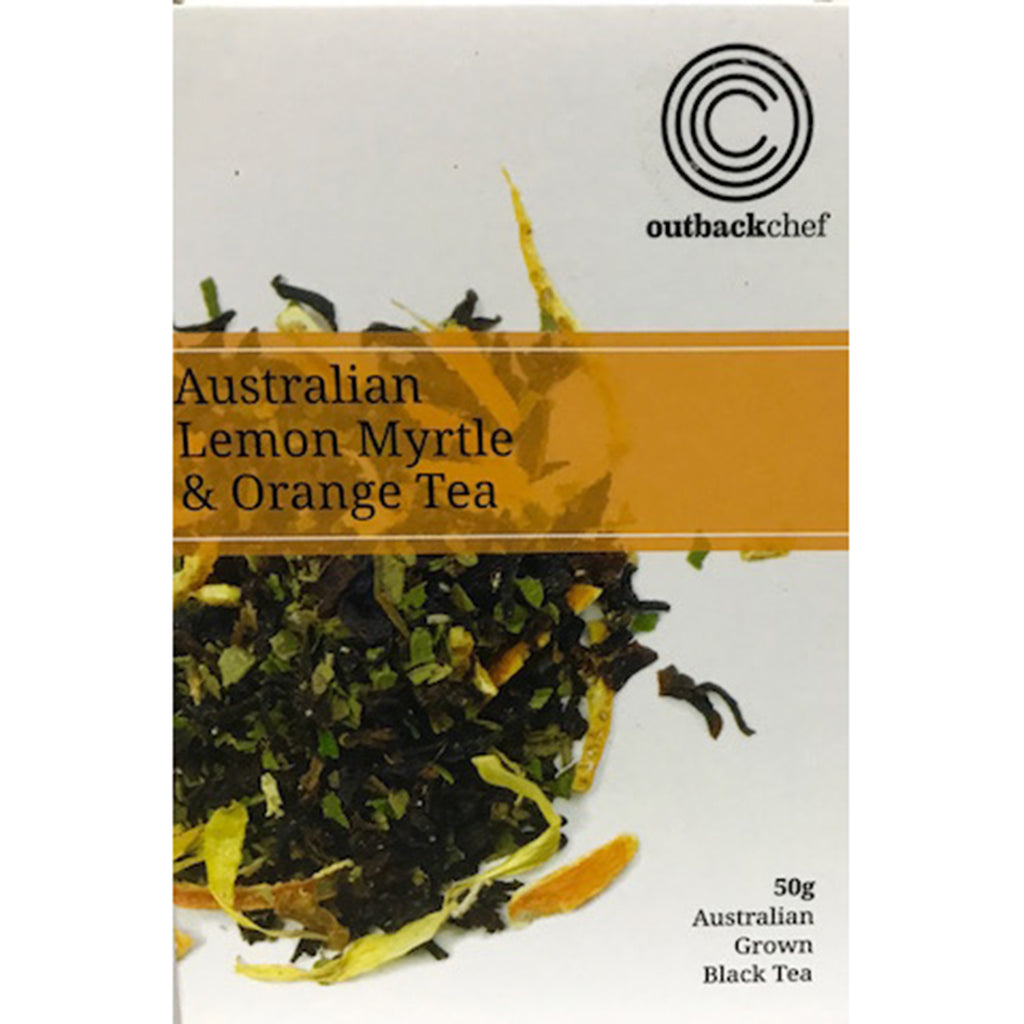 Tea Australian Lemon Myrtle & Orange 50g - Outbackchef – National ...
