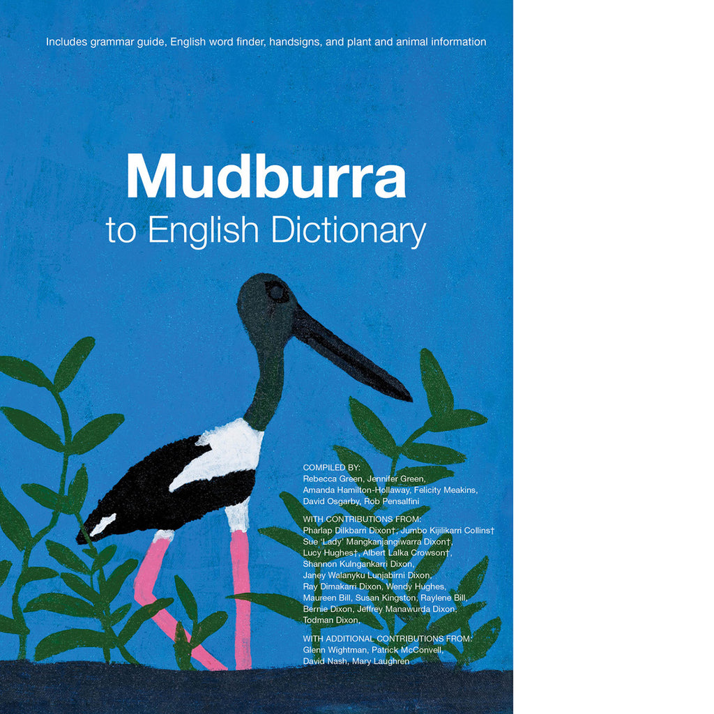 Mudburra to English Dictionary – National Museum Australia